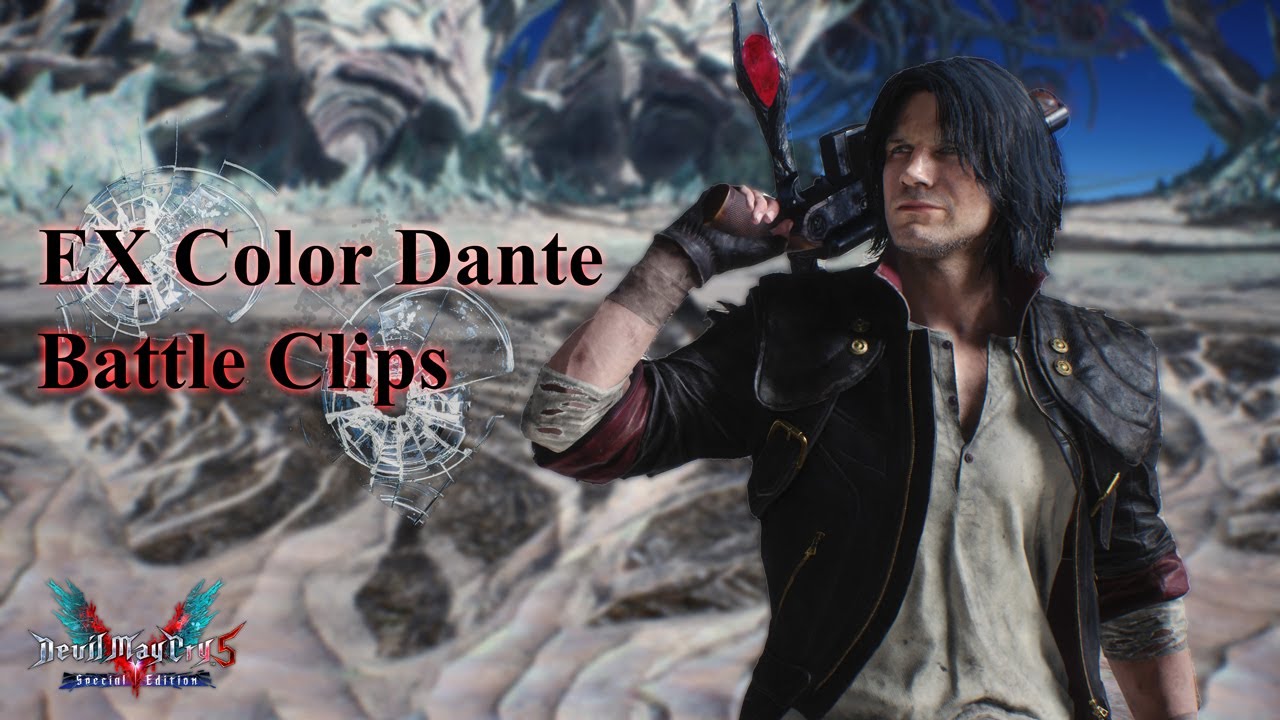 DMC5SE-EX Color Dante Battle Clips