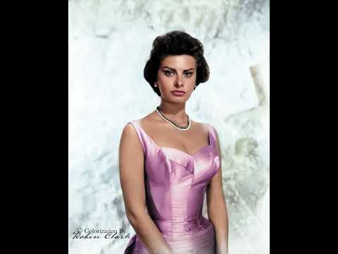 Timeless Elegance: Sophia Loren in Color - 1958