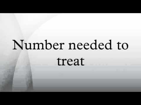 Number needed to treat