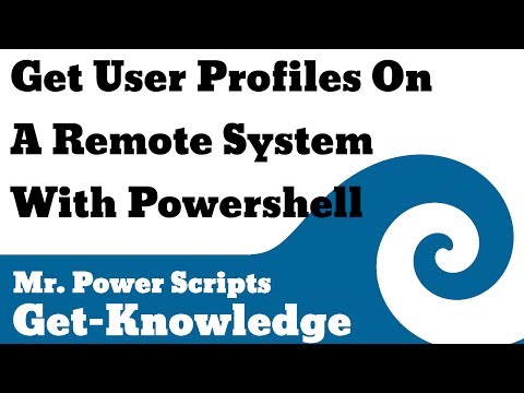 Get User Profiles On A System With Powershell !
