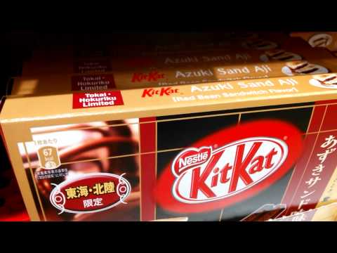 Different kinds of kit Kat's!!!