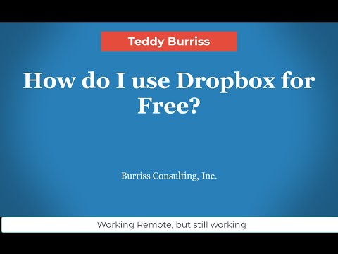 How can I create and use a Free Dropbox Account?