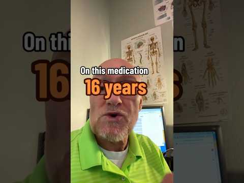 Long-term use of Oxycodone, an opioid medication