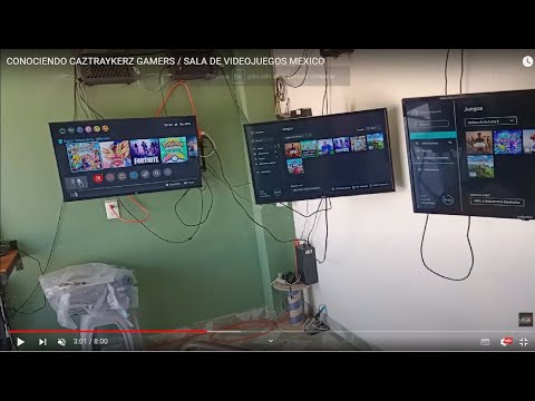 CONOCIENDO CAZTRAYKERZ GAMERS / SALA DE VIDEOJUEGOS MEXICO