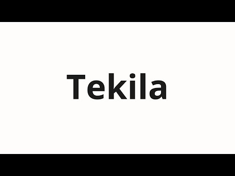 How to pronounce Tekila | Текила (Tequila in Russian)