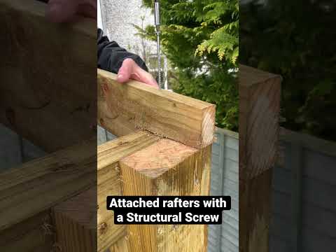 #rafters #pergola