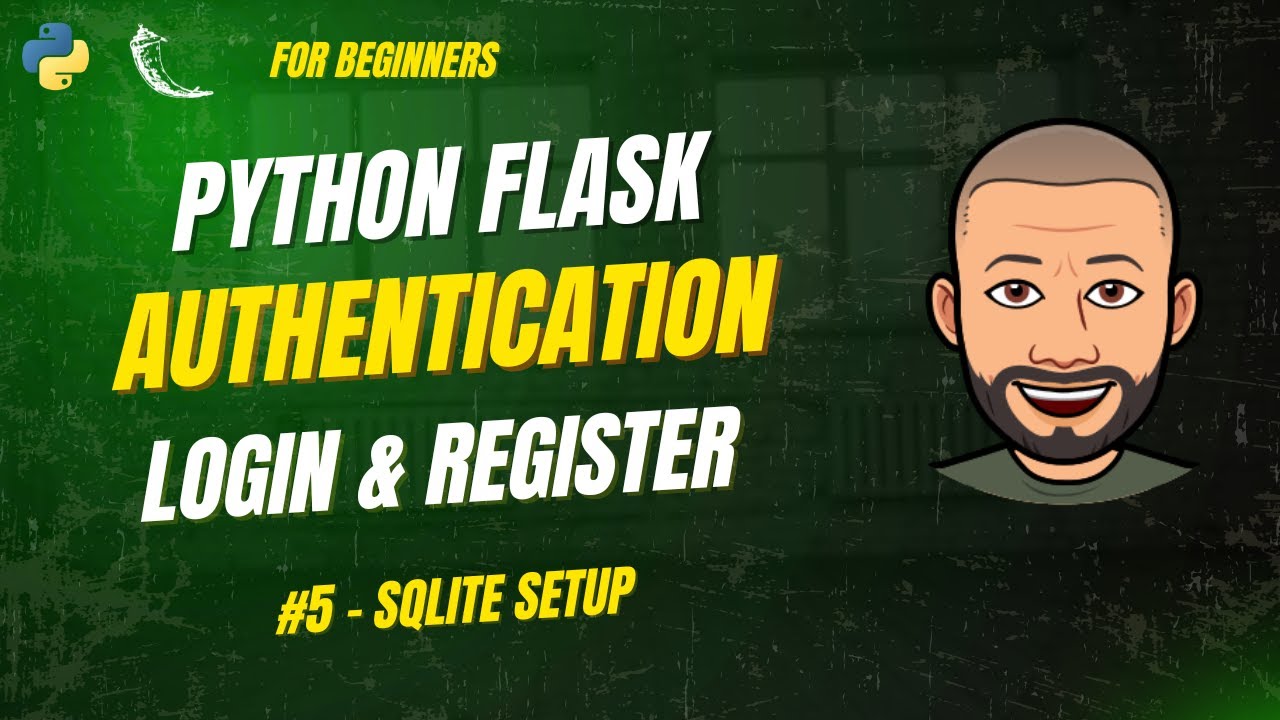 Python Flask Authentication #5 – Configure SQLITE Database in Flask (Step by Step)