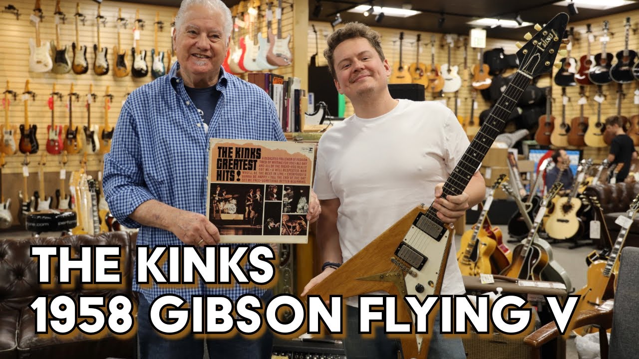 The Kinks 1958 Gibson Flying V from Matt's Guitar Shop