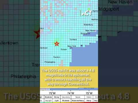 No significant reports of damage in Connecticut after 4.8 magnitude earthquake in New Jersey