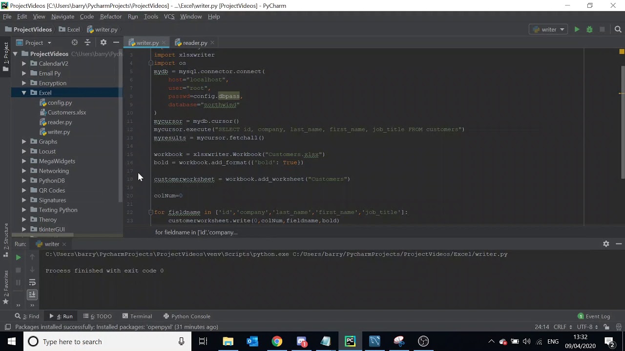 Excel - Read and Write Excel Files Using Python