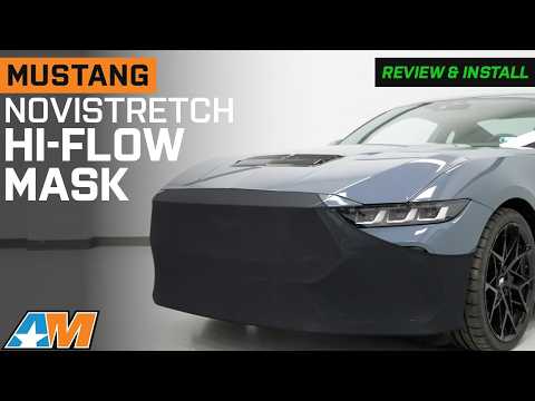 2015-2025 Mustang Novistretch Hi Flow Front End Mask Review & Install
