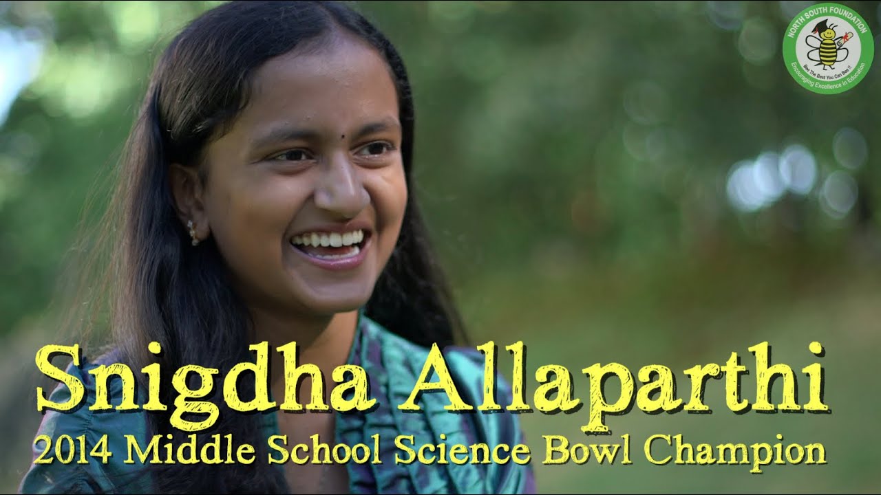 NSF Winner 2014 Profile: Snigdha Allaparthi
