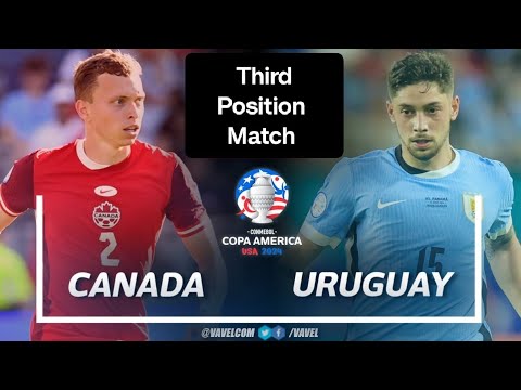 Canada vs Uruguay 3--4 | Copa America 2024 | Match Highlights