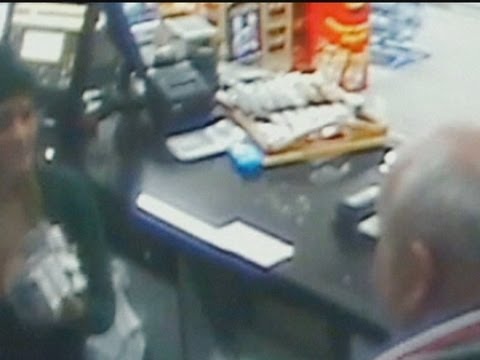 CCTV footage of smiling female knife robbery in Australia | Hollywood ...