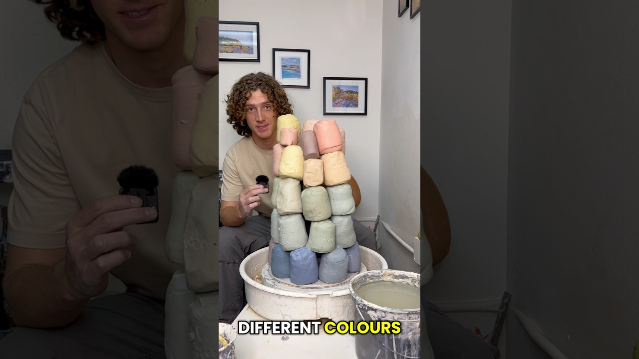 All my colored clays!! #artist #story