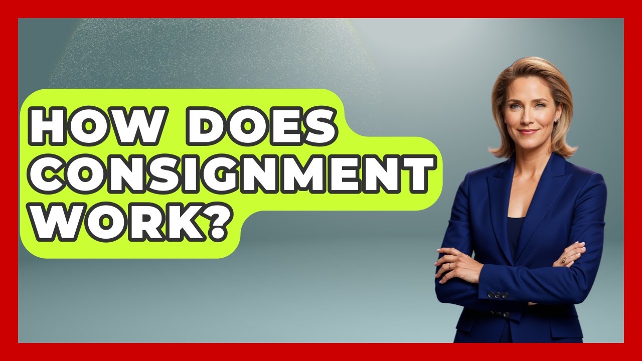 How Does Consignment Work? - Consumer Laws For You