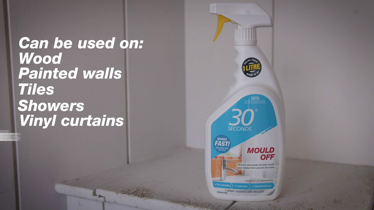 30 Seconds - How to clean off Mould