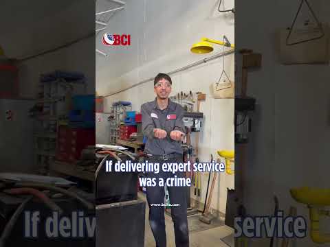 If delivering expert service was a crime… 🔧🚨 #BCI #WarehousePower