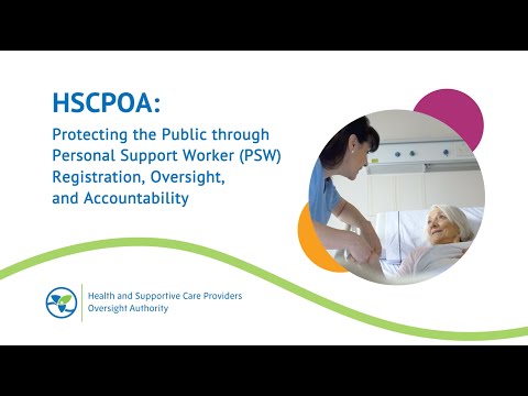 About HSCPOA – Protecting the public through PSW Registration, Oversight and Accountability.