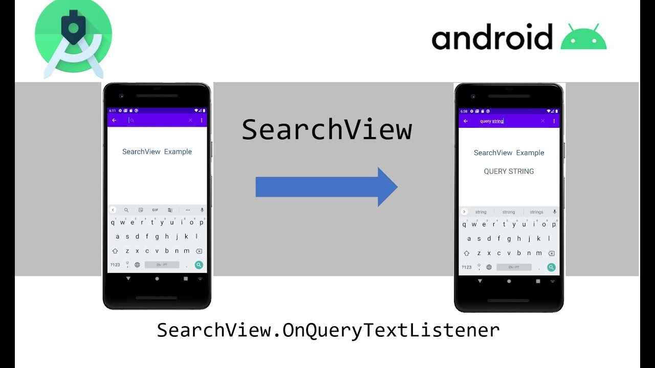 Android – SearchView: Adding a Search component direct on your APP menu.