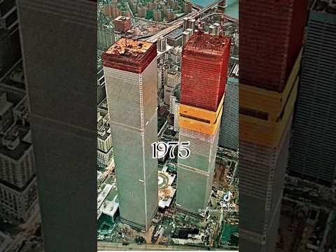 Twin Towers through the years/building process #twintowers #newyork #life