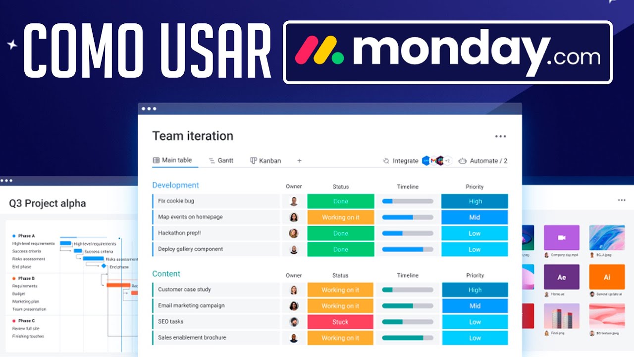 How to Use Monday.com (2024) | Monday Tutorial in Spanish