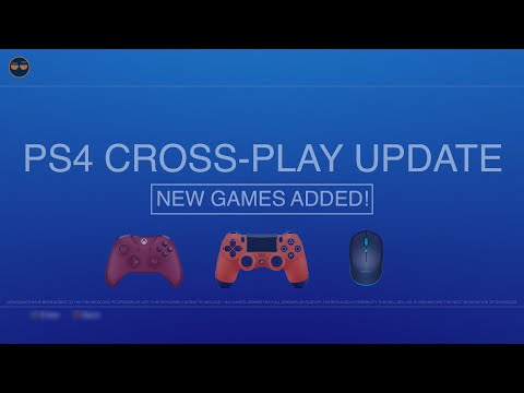 NEW PS4 Xbox One PC Cross-Play Update - New Games Coming!