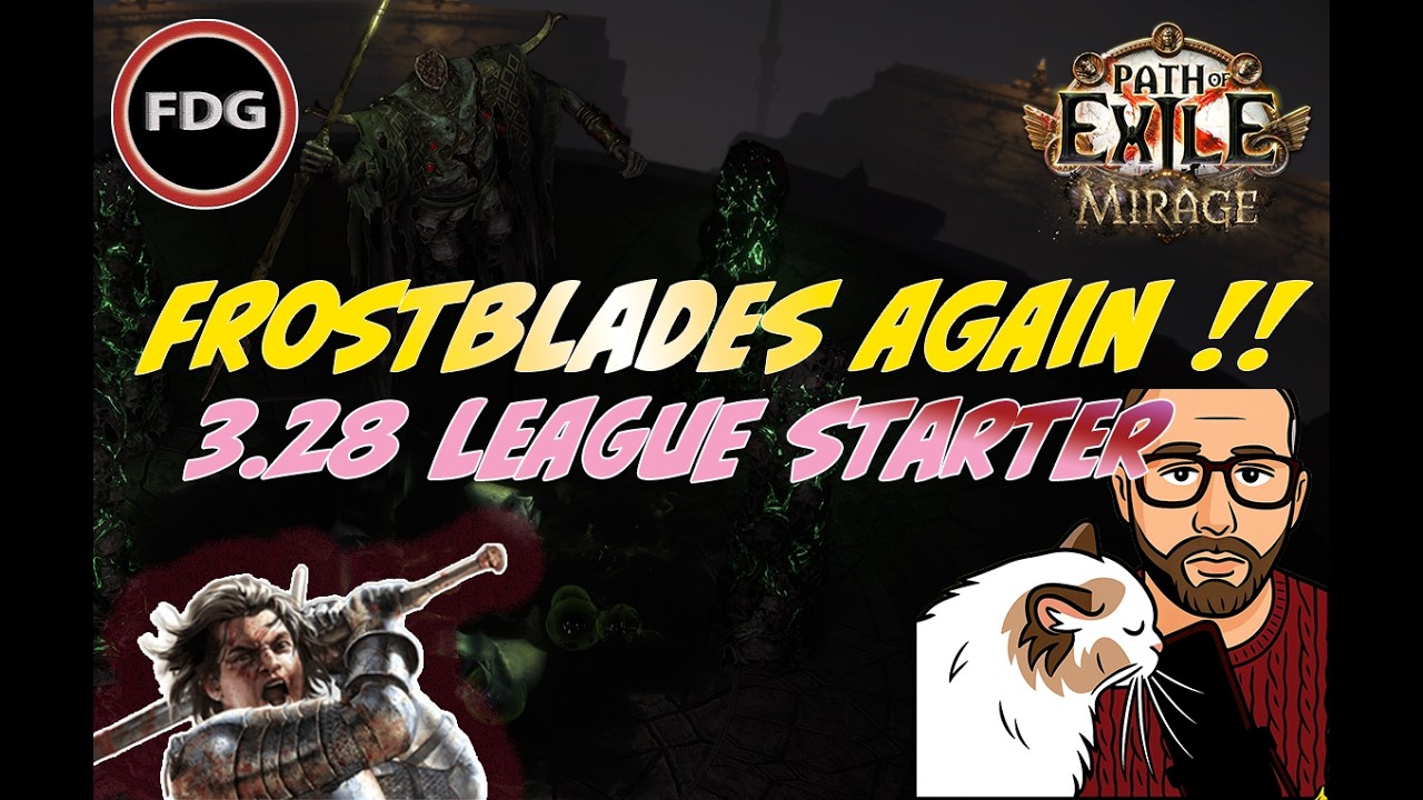 Frost Blades Slayer League Starter for Path of Exile Mirage 3.28 ...