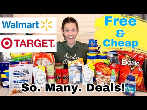 Free & Cheap Walmart and Target Deals | Budget Meal Ideas | Digital Coupon Deals