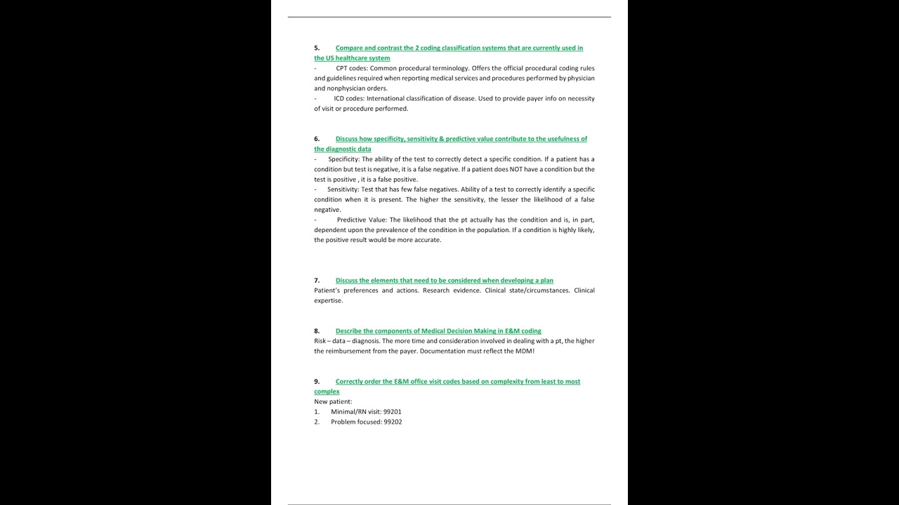 nr511/nr 511 midterm exam study guide week 1 4 latest 2021 differential diagnosis en primary care pr