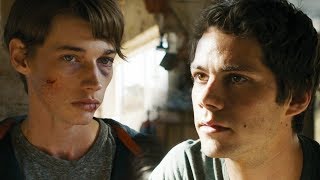 Aris tells Thomas that Minho WAS on the train [The Death Cure]