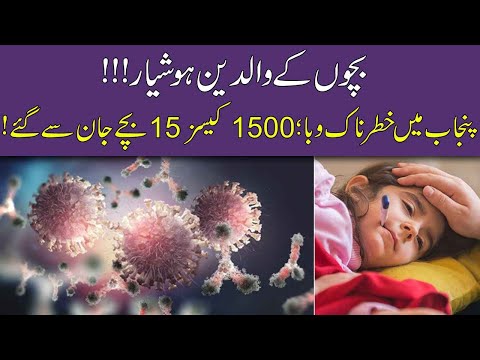 Beware!! Dangerous Epidemic In Punjab; 1500 Cases 15 Children Died | Urdu Chronicle