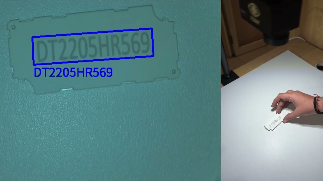 OCR Demo | Drigya Technology | Edge AI Machine Vision Camera