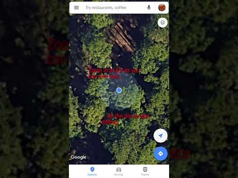 Quick tutorial on capturing GPS coordinates off of Google Map on a smart phone