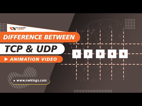 TCP vs UDP - Animation Video | Transport Layer | Network Kings
