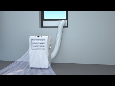 HOW TO Install Portable AC Exhaust Hose