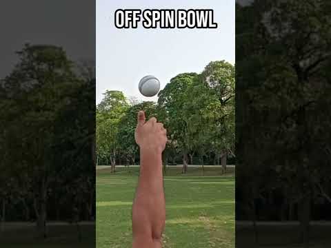 Off Spin Bowling Grip