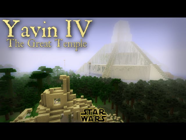 STAR WARS YAVIN IV - The Great Temple Minecraft Map