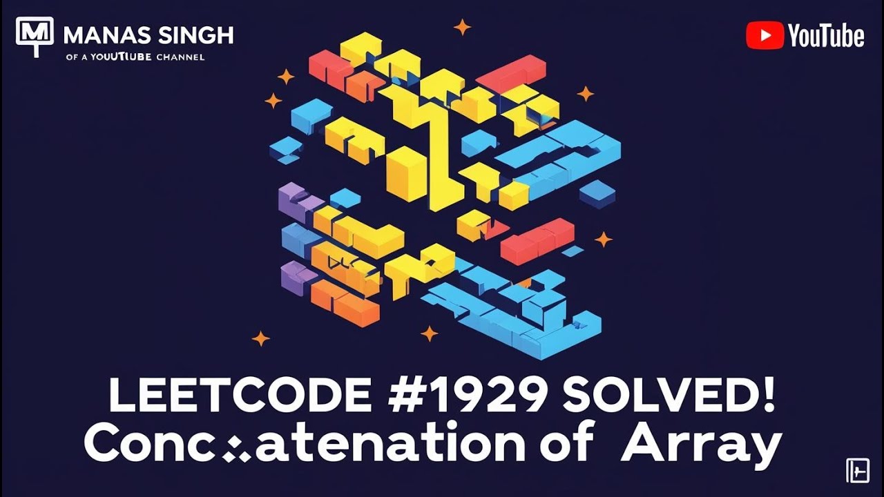 LeetCode 1929 | Concatenation of Array | Step-by-Step Python Solution Explained