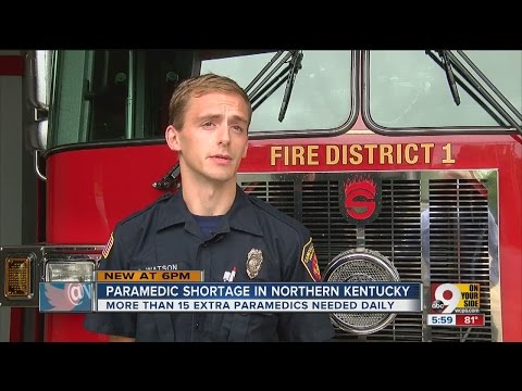 Critical shortage of paramedics in Northern Kentucky