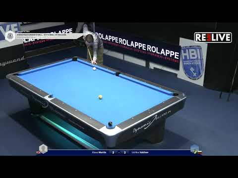 Klaus Martin vs Lichko Valchev DIENSTAGSTURNIER 9-BALL BF Bremen 15.10.2024