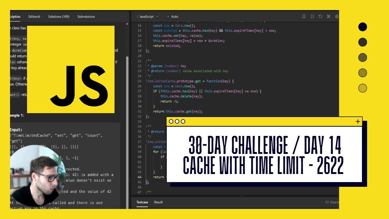 JavaScript Magic: Solving LeetCode Challenge Day 14 of 30 | Cache With Time Limit 2622