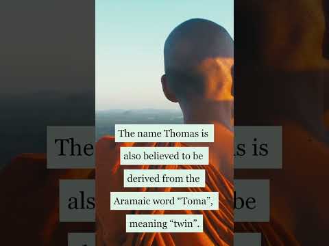 Spiritual Meaning Of The Name.Thomas Mythological Name! amazing! #shorts