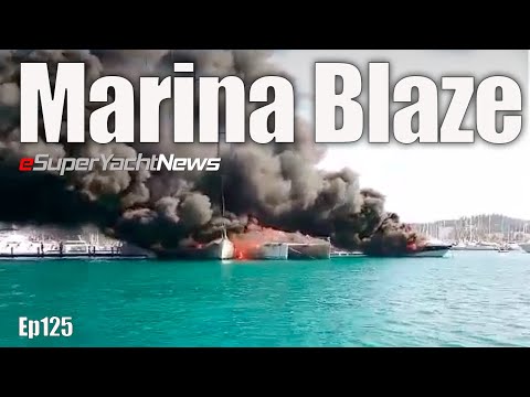 At Least 4 Yachts Burn to the Ground in Greek Marina in Biggest ...