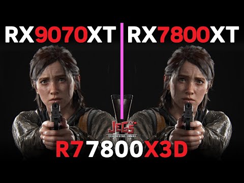 RX 9070 XT vs RX 7800 XT | Ryzen 7 7800x3D | Tested in 15 games