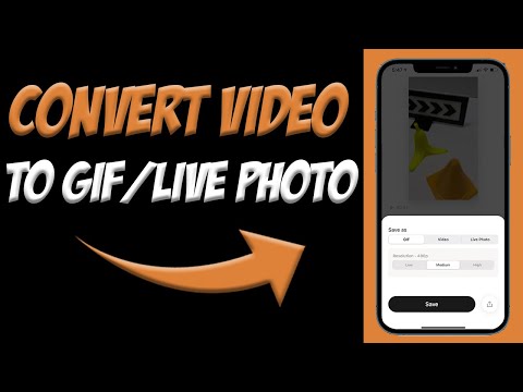 How To Convert Videos To Live Photos In iPhone 📲| Convert Videos To GIF | Must Have App For iPhone!