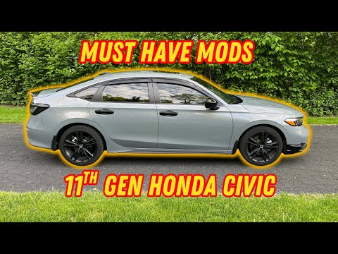 Top Mods for the 2025 Honda Civic Si (11th Gen)