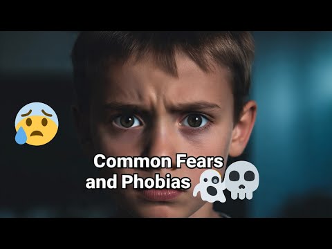 Most common fears and phobias | GK for kids #phobia #jayandjezz | English vocabulary