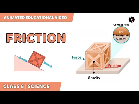 Friction | Friction Full Chapter Class 8 Science | NCERT Science Class 8 Chapter 12 | Class 8