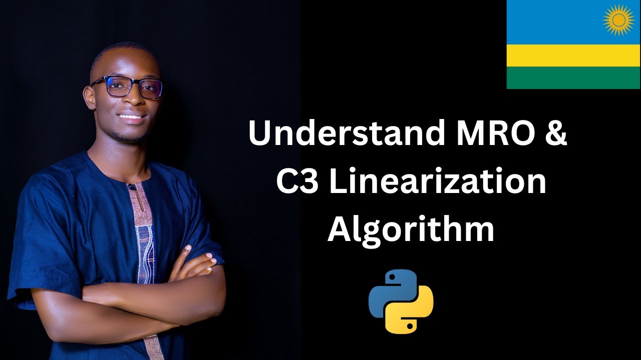 Understanding MRO and C3 Algorithm in Python 40 | Method Resolution Order Explained in Kinyarwanda